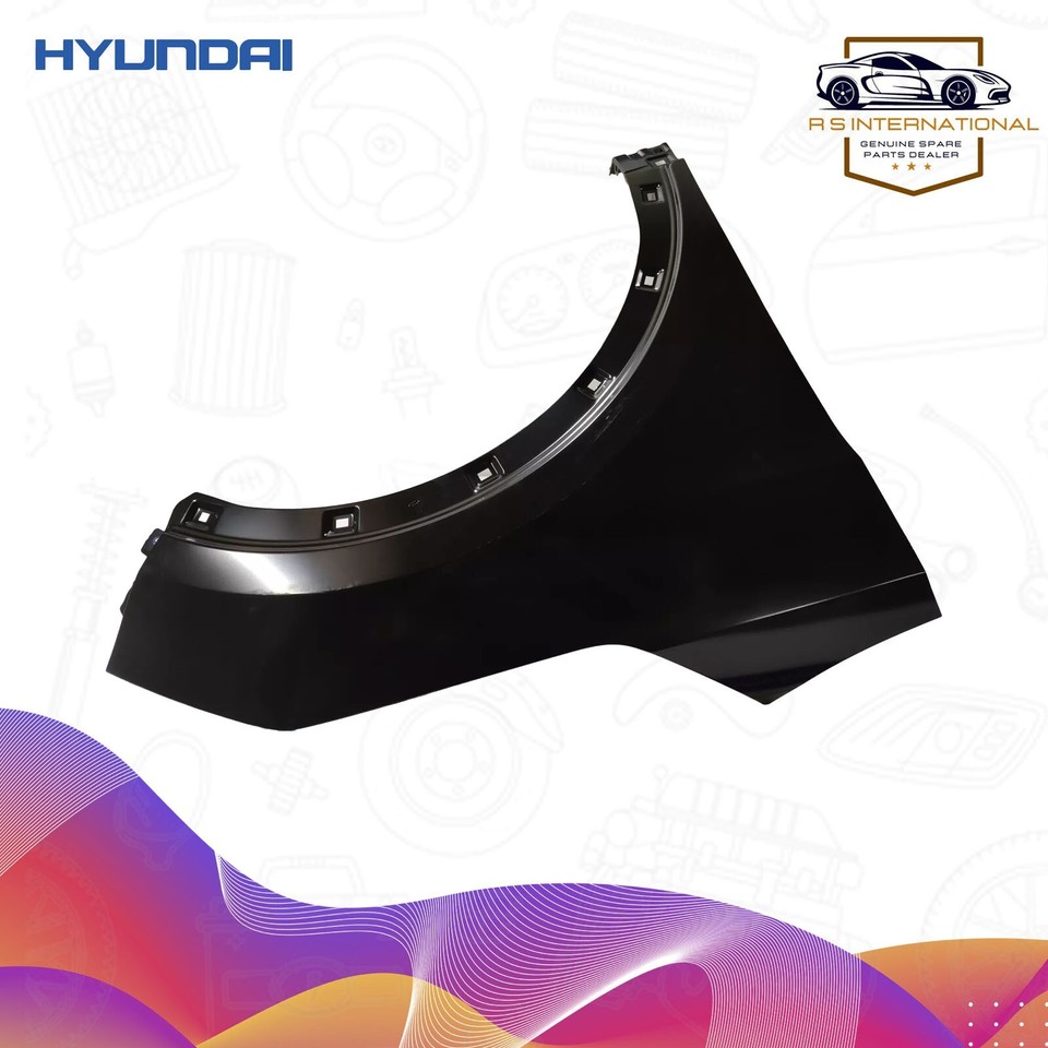 Hyundai genuine front fender panel left for Creta 1st gen 2015-20 ...