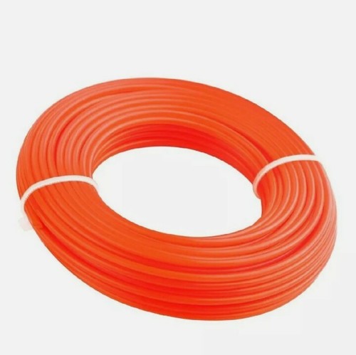 15M STRONG STRIMMER LINE 2.4MM ELECTRIC CORD WIRE GARDEN GRASS TRIMMER ...