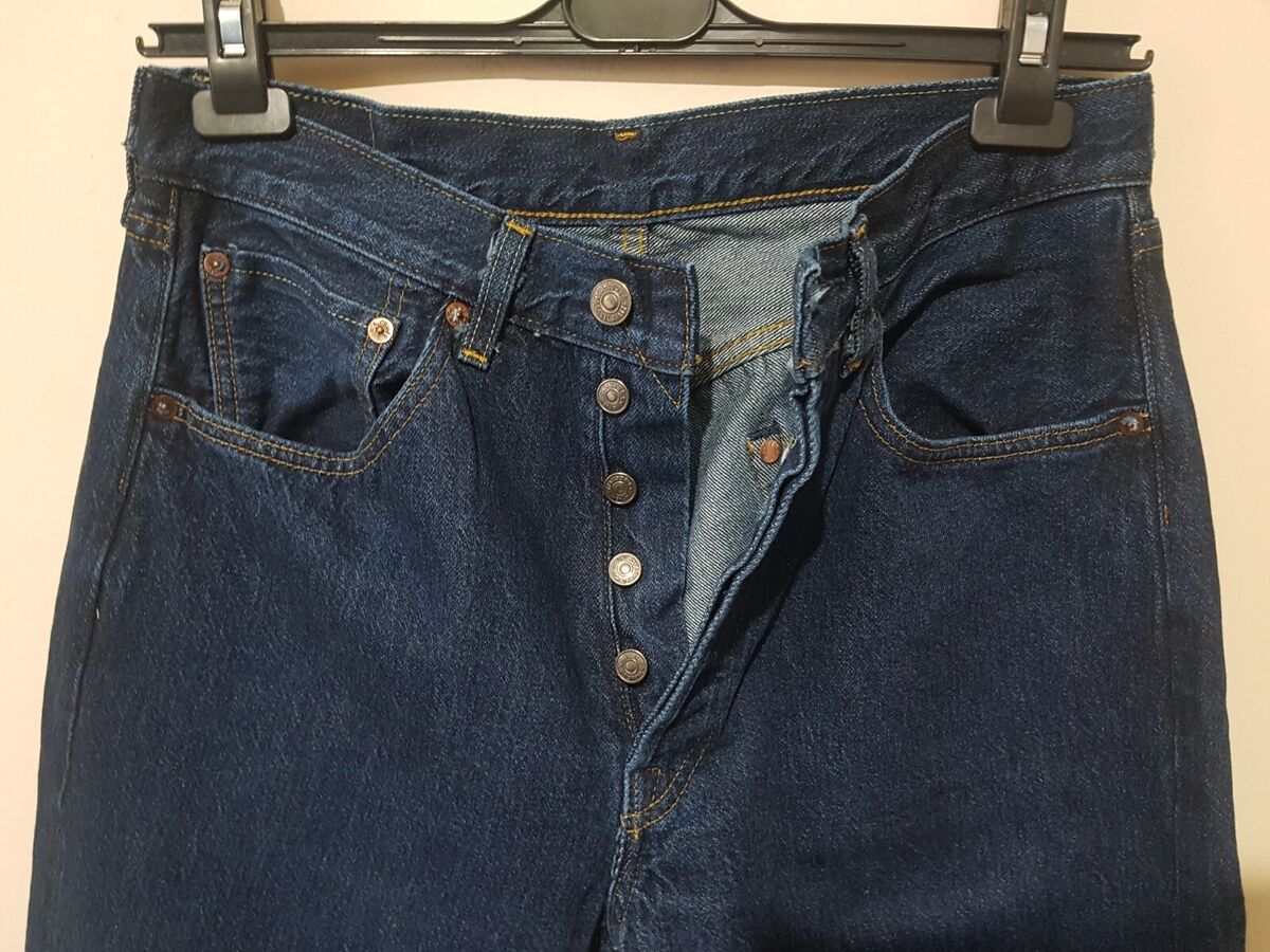 LEVI'S Vintage Clothing 501XX 1955 Selvedge Dark Wash Jeans LEVI'S Vintage Clothing 501XX 1955 Selvedge Dark Wash Jeans