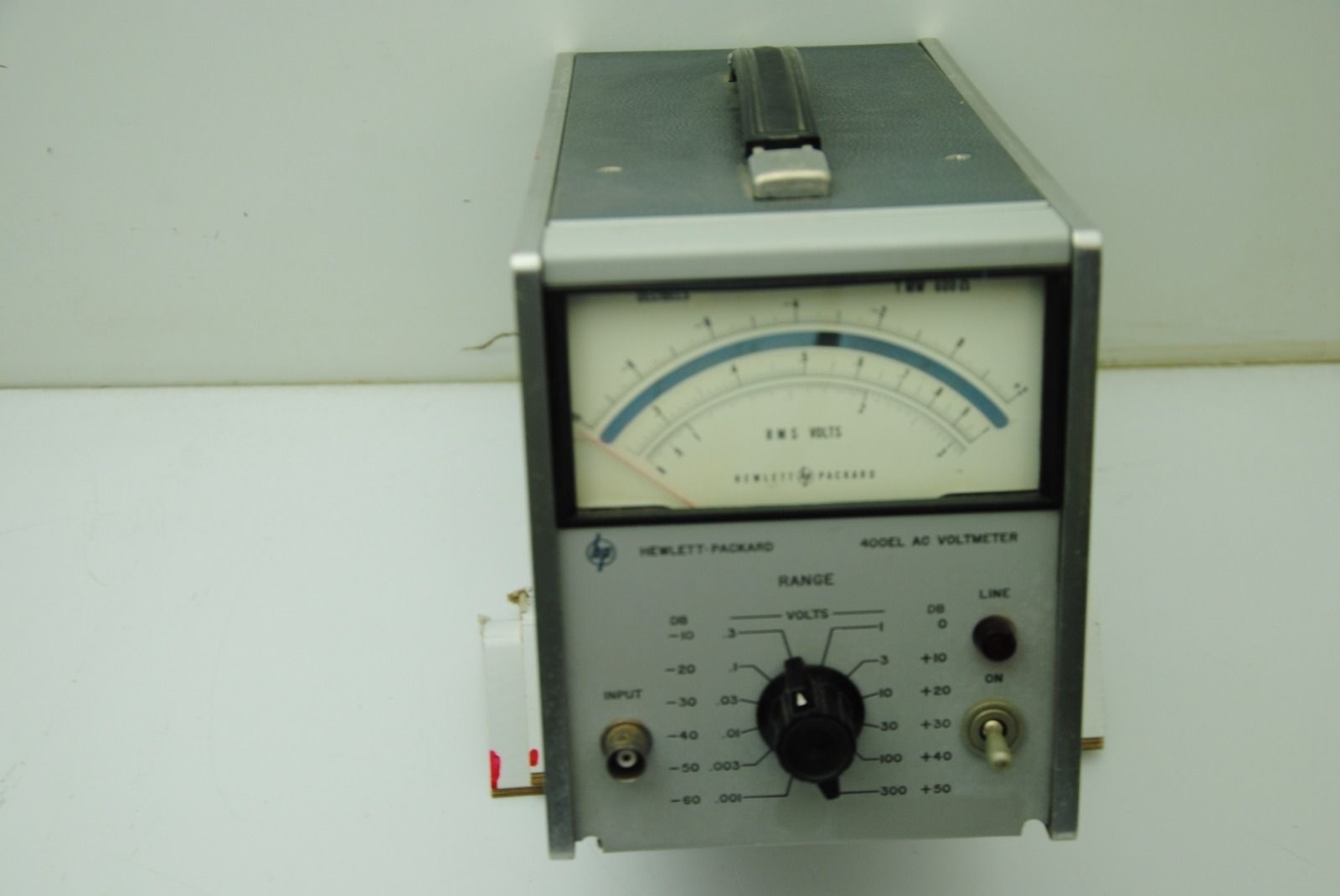 Hewlett Packard HP 400EL AC Voltmeter 10Hz to 10MHz | eBay