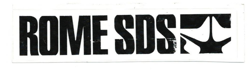 ROME SDS SNOWBOARD DESIGN SYNDICATE HUGE 10 BLACK & WHITE STICKER/DECAL ...