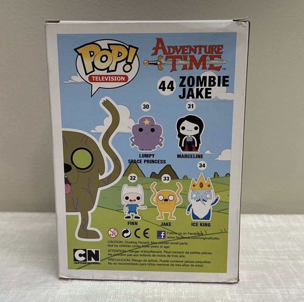 SDCC Adventure Time Zombie Jake Funko Pop | eBay