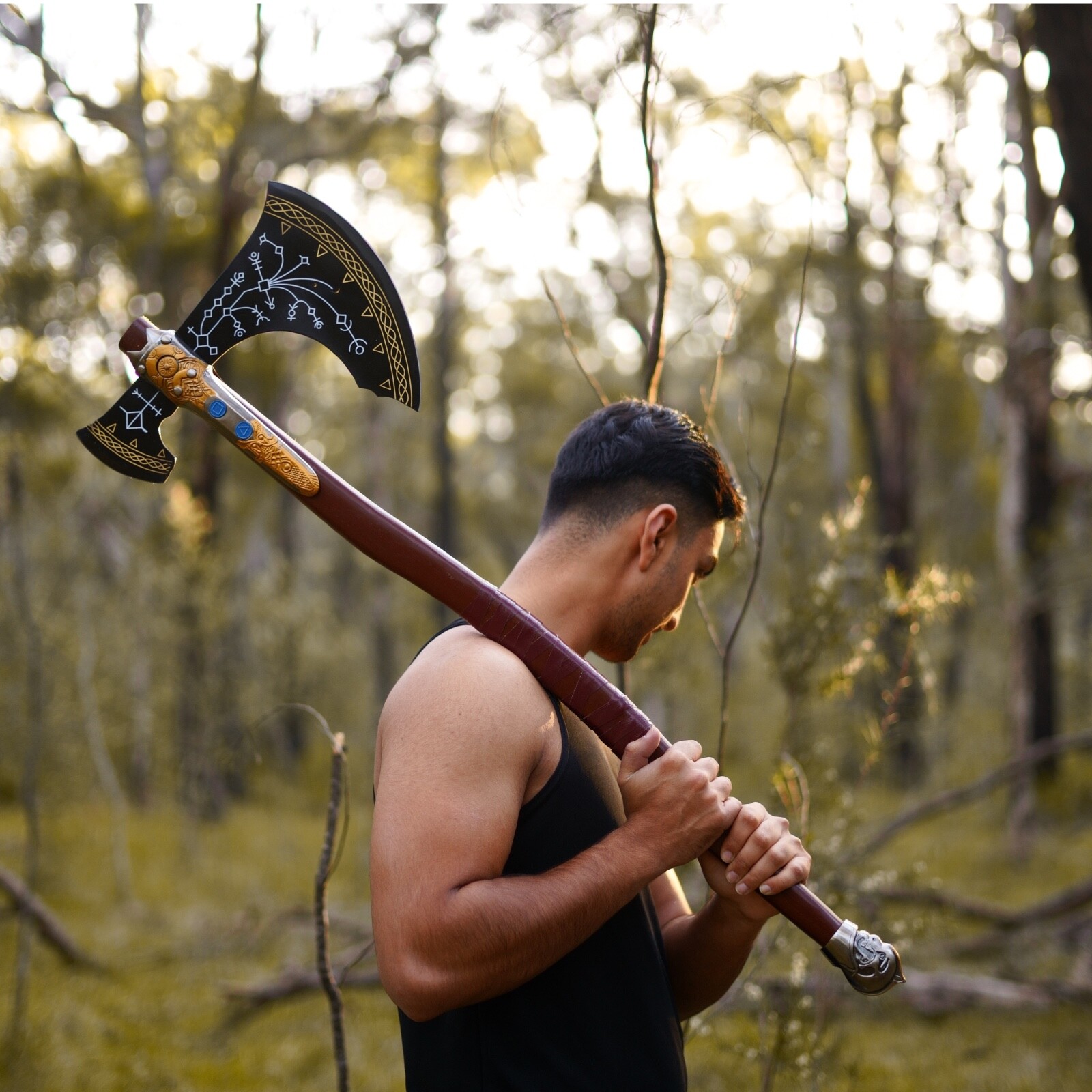 Купить Ибей | God of war Ragnarok Leviathan axe, Viking Axe Kratos ...