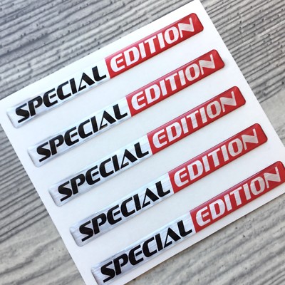 Special Edition Limited 3d domed emblem decal sticker car tuning | eBay