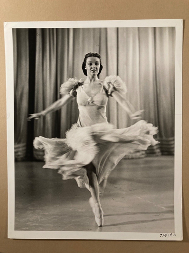 2 Ballet photo Hollywood dancer Edna Sedgwick “Red Barry” Buster Crabbe ...