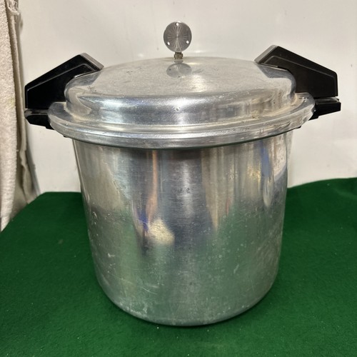 Vintage Mirro 22 qt. Aluminum Pressure Cooker/Canner M-0622 | eBay