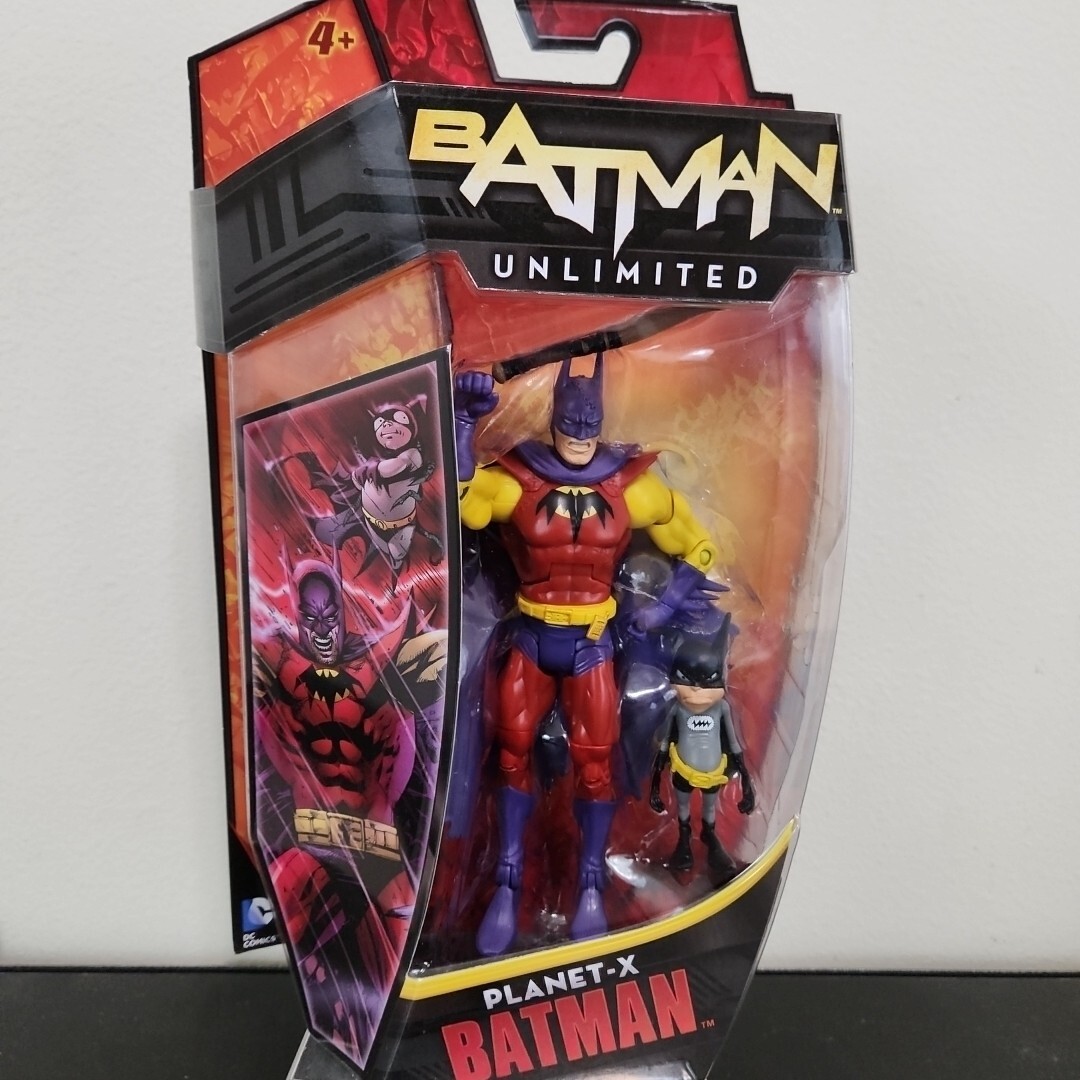 Batman Unlimited PLANET-X BATMAN Action Figure with Bat Mite DC Mattel ...