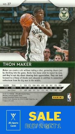 2018 Panini Prizm #27 Thon Maker | eBay
