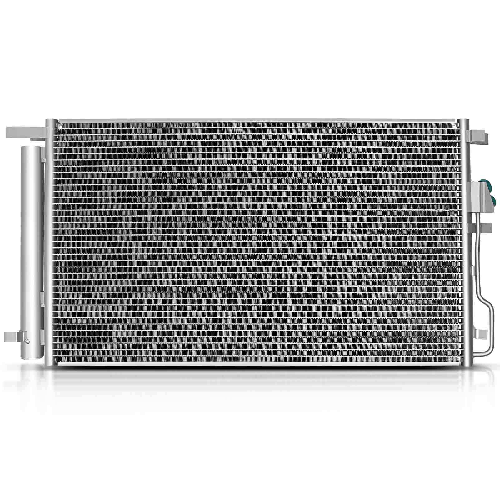 A/C AC Condenser w/ Receiver Drier for Audi A4 B8 8K2 8K5 A5 8F7 8T3 ...
