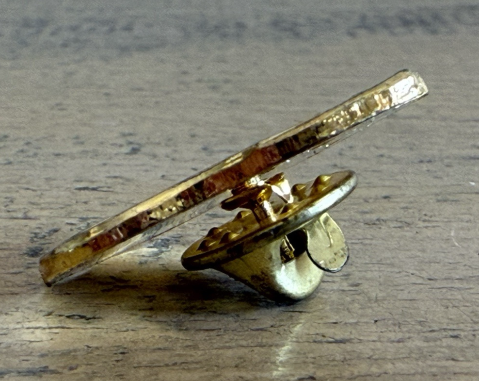 DOS Diplomatic Security Service Special Agent Lapel Pin Gold Toned Blue ...