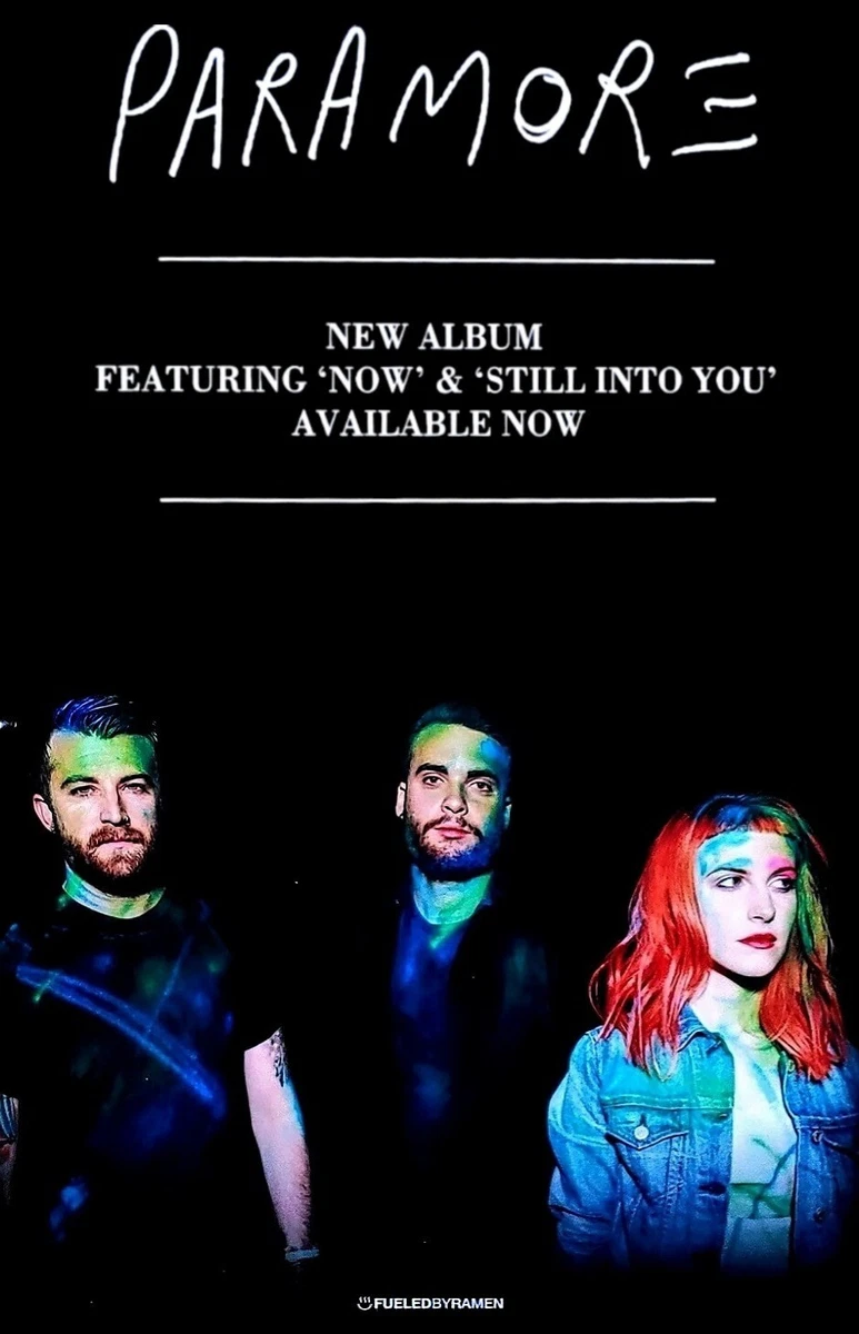 Paramore Self Titled Tour Poster