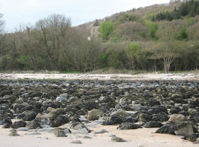 Photo 12x8 Carsluith Castle viewed from the beach c2010 | eBay UK