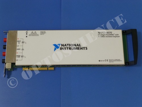 National Instruments PCI-4070 Digital Multimeter Card 6-1/2 Digits, NI ...