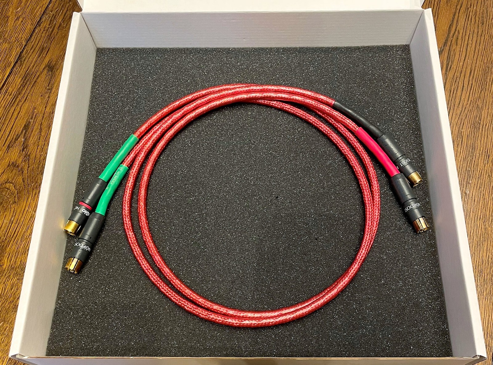 Nordost Heimdall 2 RCA phono interconnects (1 metre). Worldwide shipping. | eBay