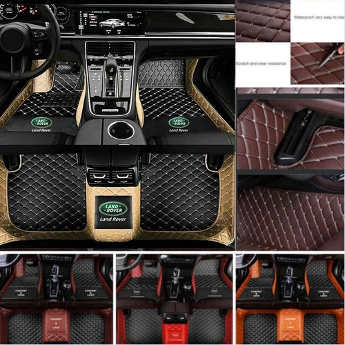 For Land Rover Range Rover Car Floor Mats Luxury Carpets All Weather ...