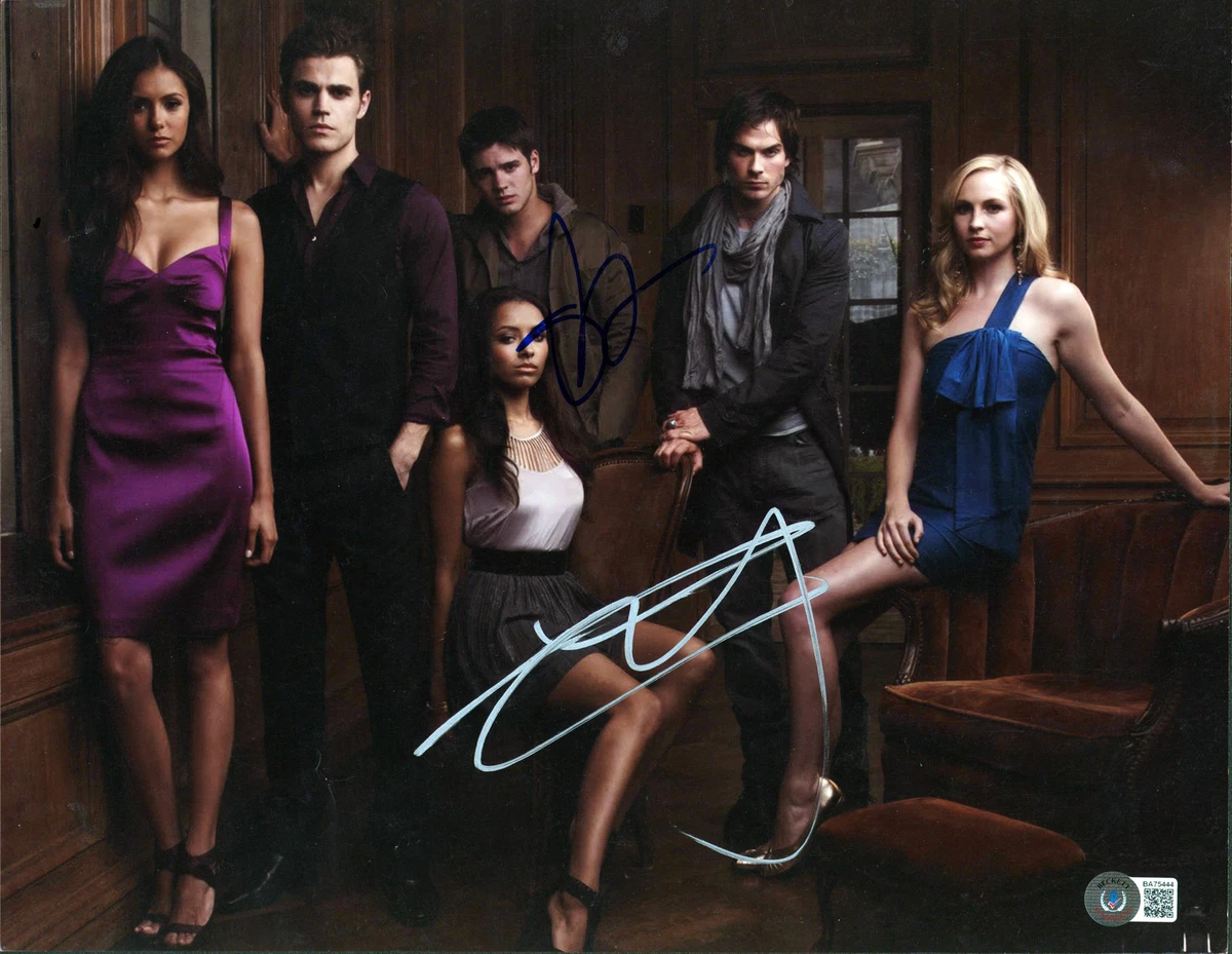 The Vampire Diaries Full Cast Wallpaper