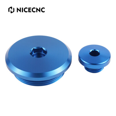 ATV CNC Engine Plugs For Yamaha YFZ450X/R Rhino 700 Raptor 700R Grizzly ...