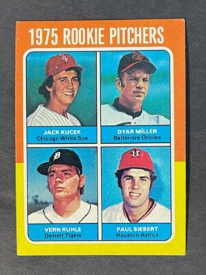 VINTAGE 1975 Topps ROOKIE PITCHERS # 614 - ROOKIE CARD - NM | eBay