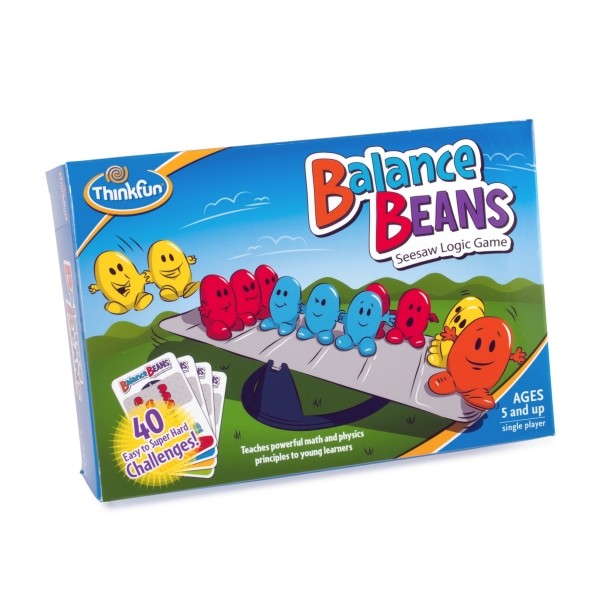 ThinkFun 01140 Great Fun and Logical Balance Beans Seesaw Logic Game ...