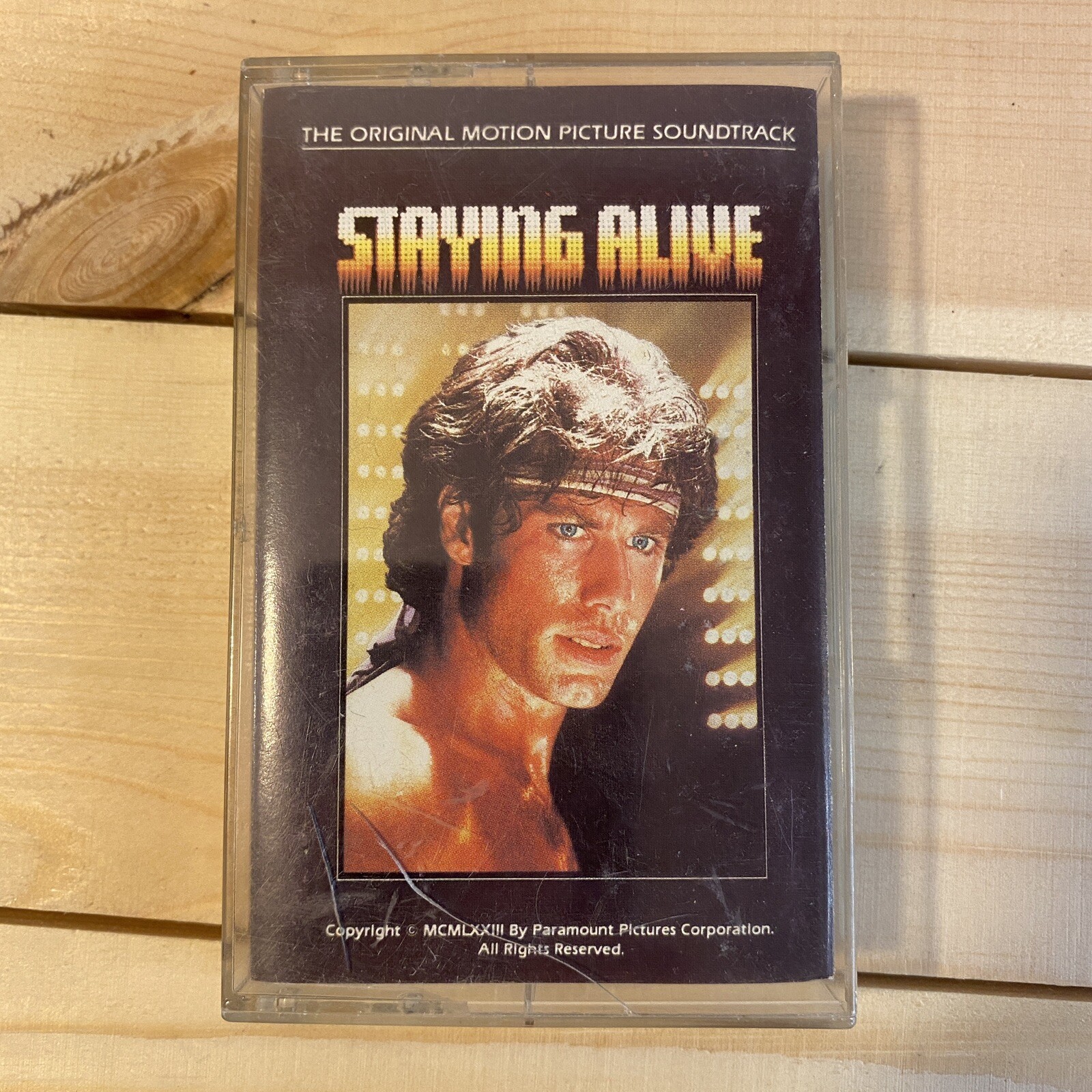 Staying Alive, Original Motion Picture Soundtrack Cassette (1983) RSO ...