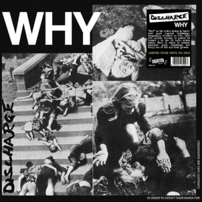 DISCHARGE-Why (Red Vinyl)-Vinyl LP-Brand New/Still sealed_LAS1123177 ...