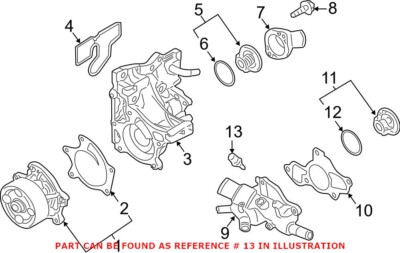 Genuine OEM Engine Coolant Temperature Sensor for Nissan 22630JN00A | eBay