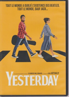 Yesterday Dvd (E29) Danny Boyle Himesh Patel Beatles Madcjay | eBay