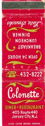 Colonette Diner-Restaurant Open 24hrs, Breakfast, Dinner Vintage ...