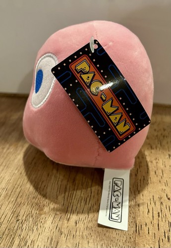 Pink Ghost PINKIE Pinky Soft Stuffed Plush Ms. Pac-Man Bandai Namco 4 ...