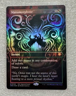 MTG Lorwyn Eclipsed - Foil Manamorphose Special Guest (SPG M 0142) | eBay