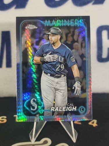 2024 Topps Chrome prism Refractor Cal Raleigh | eBay