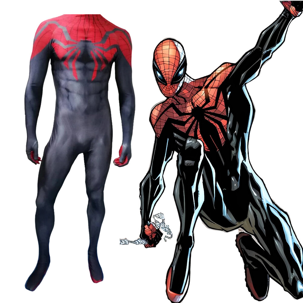 Superior spider man Otto Octavius spider man suit Costume Cosplay ...