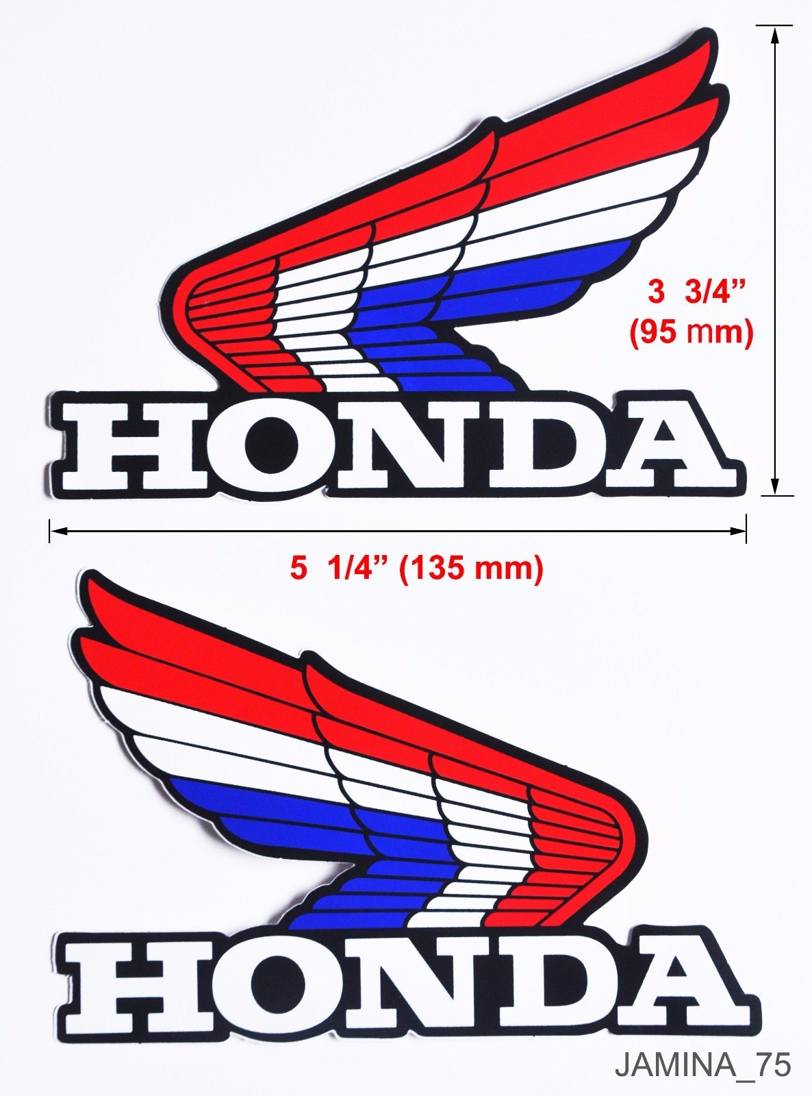 Honda XL70 XL75 XL80 XL100 XL125 XL175 Z50 Fuel Gas Tank Decal Sticker ...