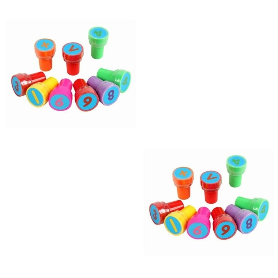Symbol Stamps Exquisite Multi-color Stamps Number Stamps Student ...