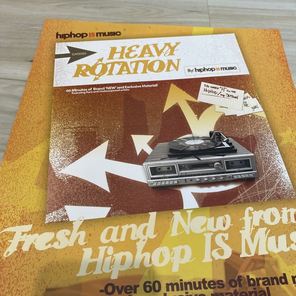 Heavy Rotation Lightheaded Mars Ill Braille 11x17 Album Poster ...