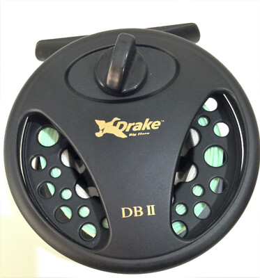 Drake Big Horn - DB II Fly Reel with Line & Backing | eBay
