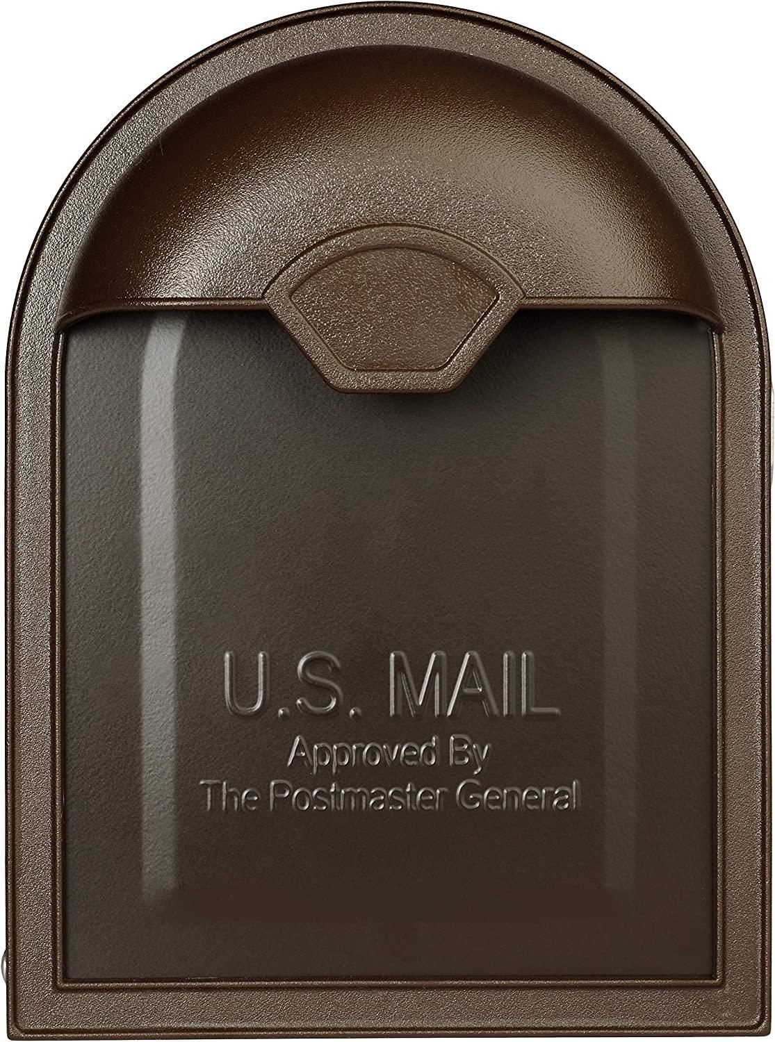 JUMBO POST MOUNT MAILBOX Galvanized Steel Extra Large Rural Mail Box | eBay