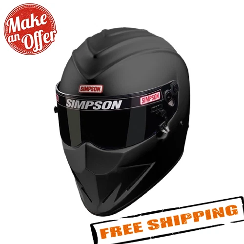 Simpson Safety 7297382 Helmet, Diamondback, Full Face,