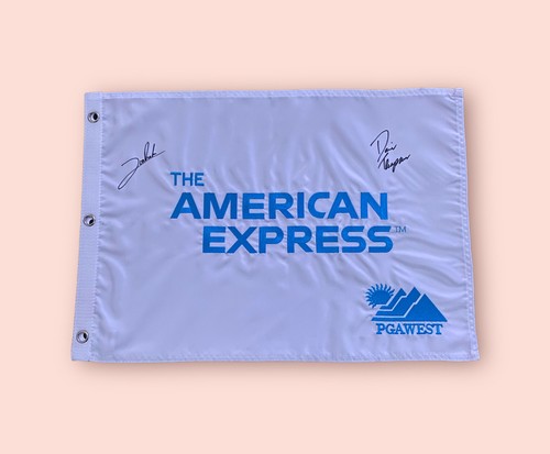 Jon Rahm Davis Thompson Signed Autographed American Express PGA Tour ...