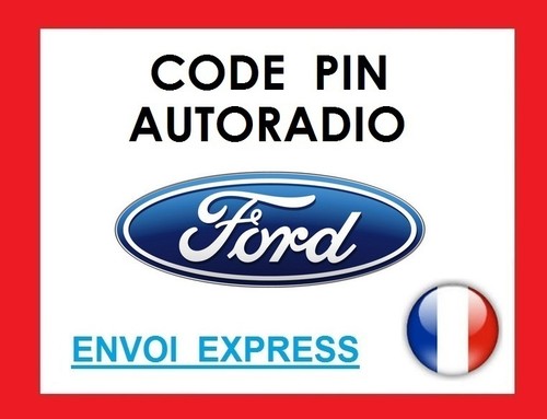 Code pin pour autoradio Ford transit galaxy max ka fiesta mondeo focus | eBay
