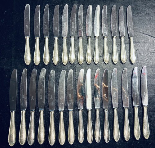 ROSTFREI Stainless Steel German Flatware 1965 Vintage 28 pc knife set ...