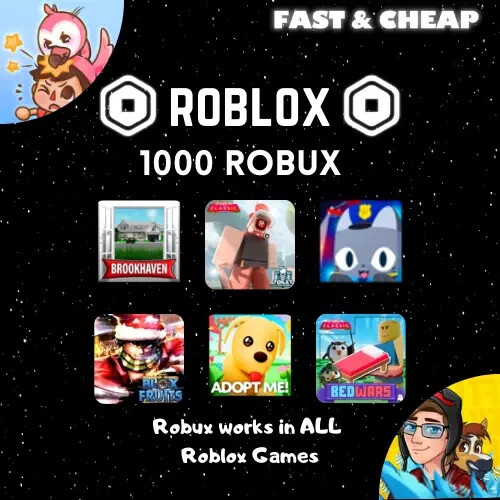Roblox Robux Cheap 1K! | eBay