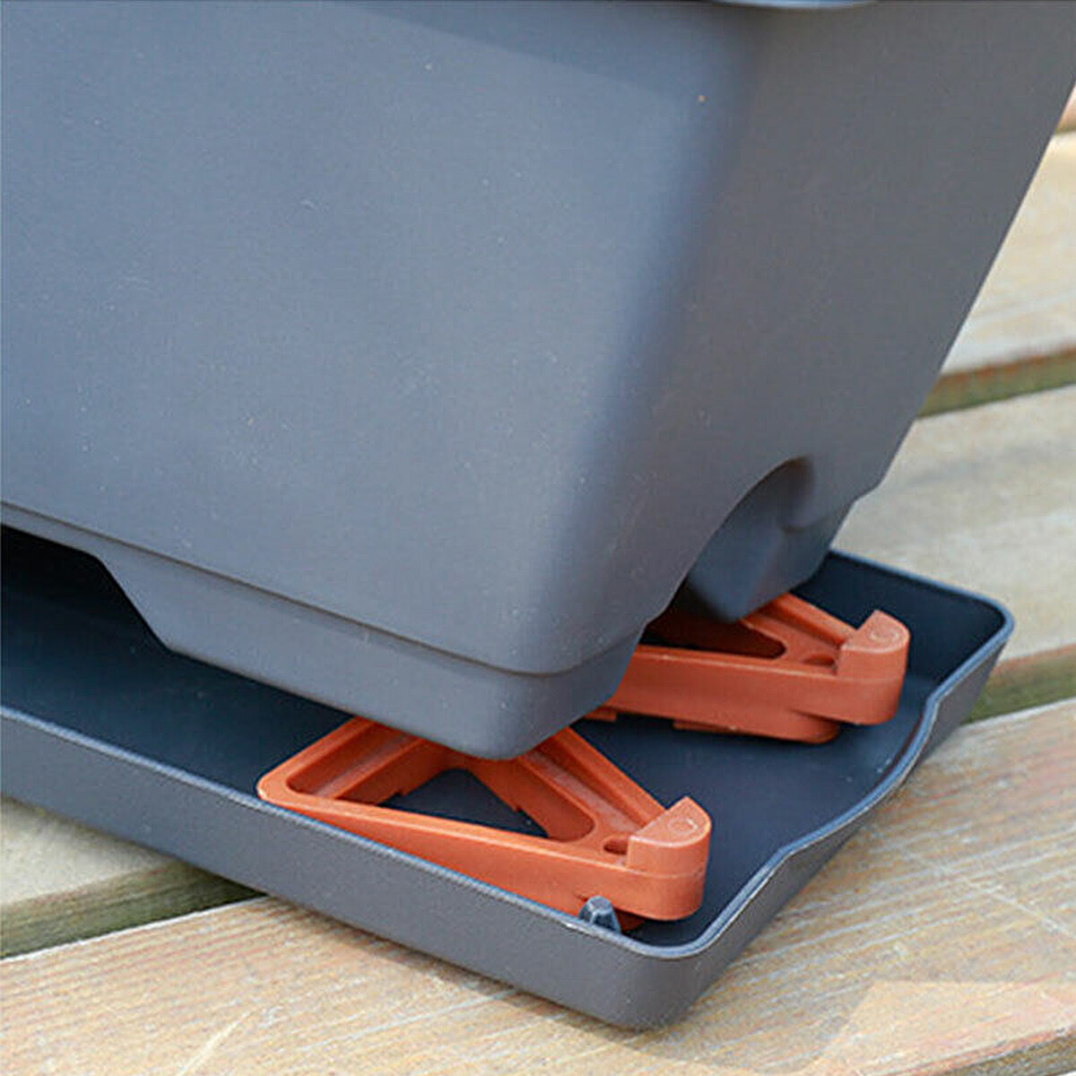 12/24PCS Invisible Low Profile Flower Pot Feet Garden Plant Pot Anti ...