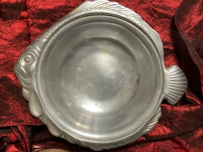 Vintage Gorham Fish Serving Bowl- Fish Decor | eBay