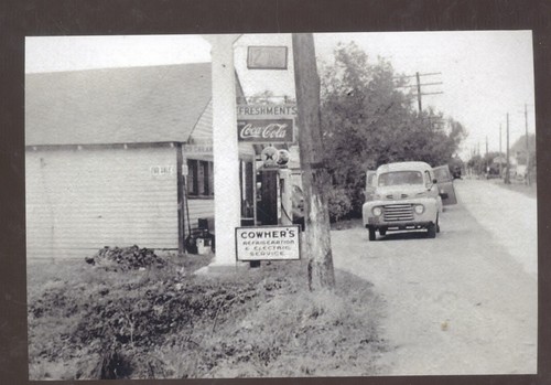 REAL PHOTO PORT MATILDA PENNSYLVANIA GAS STATION OLD TRUCK POSTCARD ...