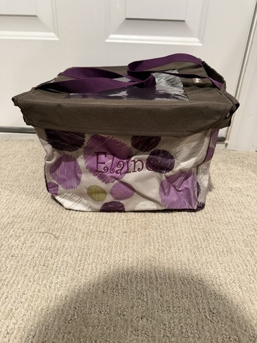Thirty One Square Utility Tote With Top New | eBay