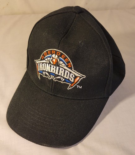 Aberdeen Ironbirds Hat Orioles Minor League Adjustable Strapback Black ...