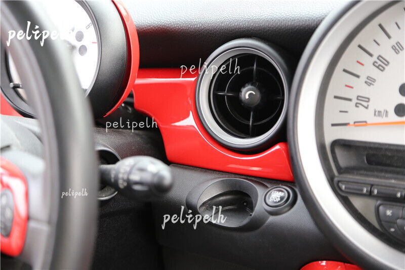 Red Interior Full Set Decoration Trim For Mini Cooper Clubman R55 R56 ...