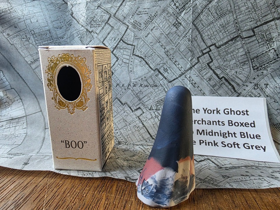 The York Ghost Merchants Boxed Boo Midnight Blue Rose Pink Soft Grey ...