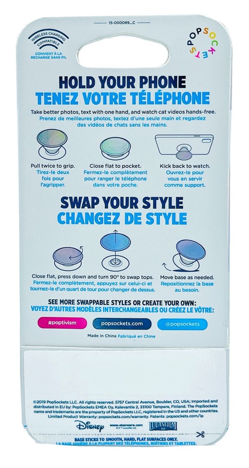 PopSockets Disney Tidepool Lilo & Stitch Wave PopSocket Pop Socket ...